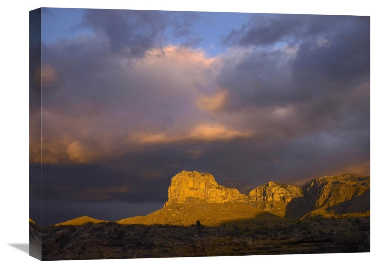"El Capitan, Guadalupe Mountains National Park, Texas" Artwork, 24" x ...