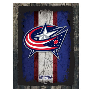 Holland Columbus Blue Jackets 24"x32" Canvas 02 Wall Art - Contemporary ...