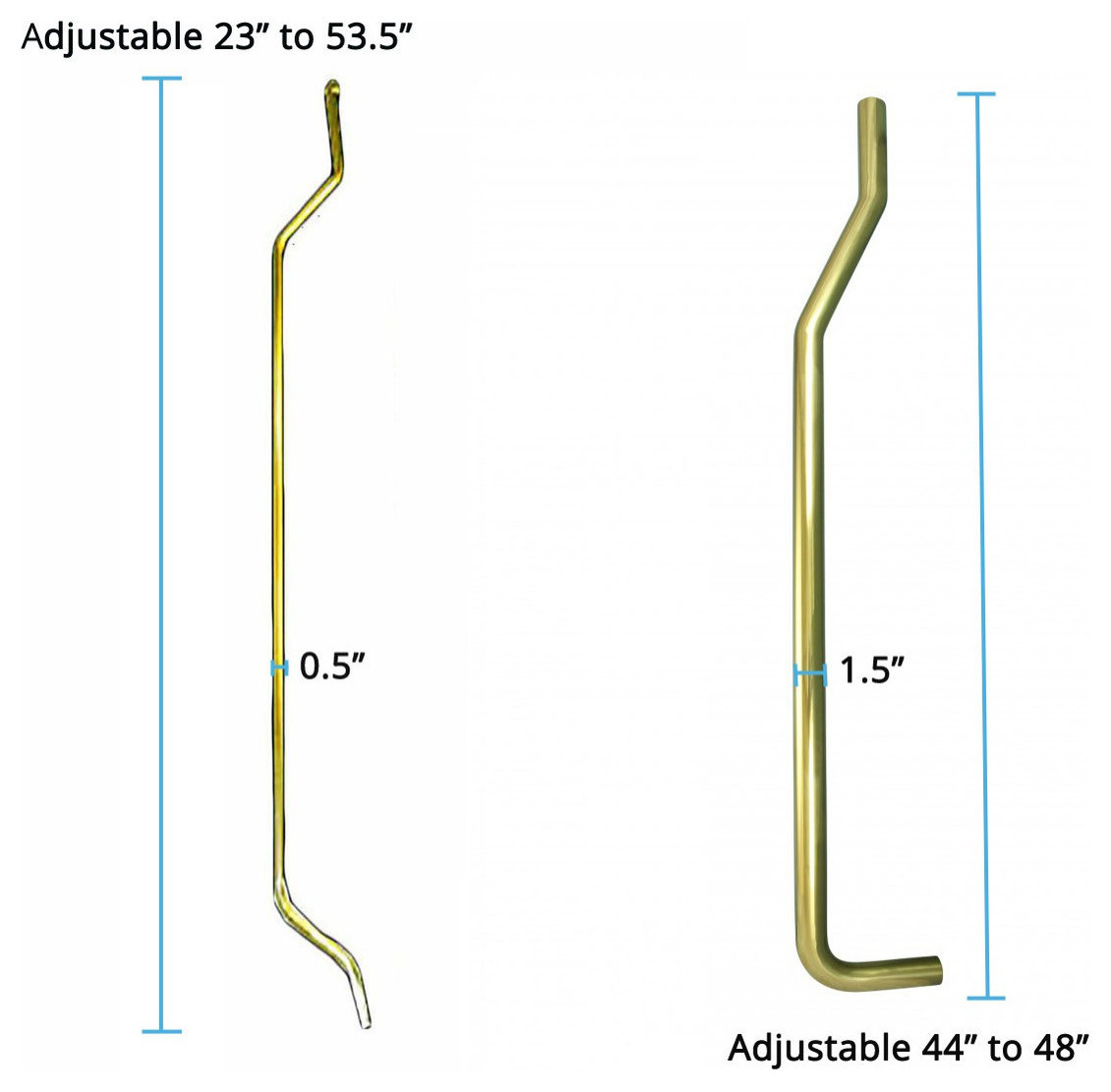Toilet Part Brass PVD Stainless Steel L Line - Traditional - Toilet ...