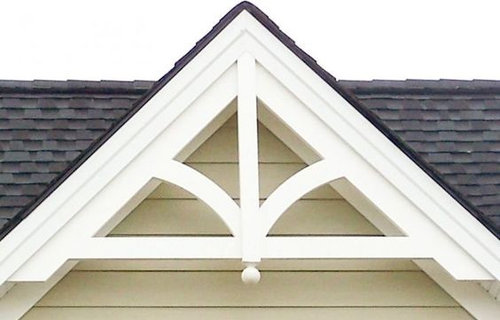 To add or not add gable pediments