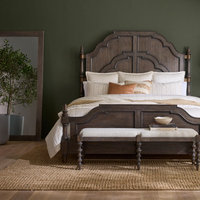 Revival Row King Panel Bed - Traditional - Platform Beds - by Pulaski ...