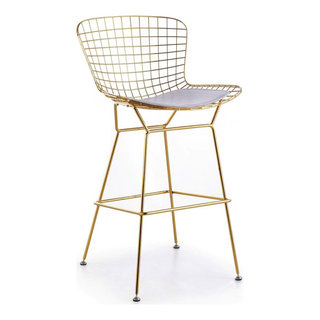 Bertoia Bar Stool - Contemporary - Bar Stools And Counter Stools - by ...