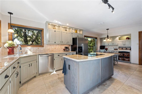 Sink on island or off-center from window?