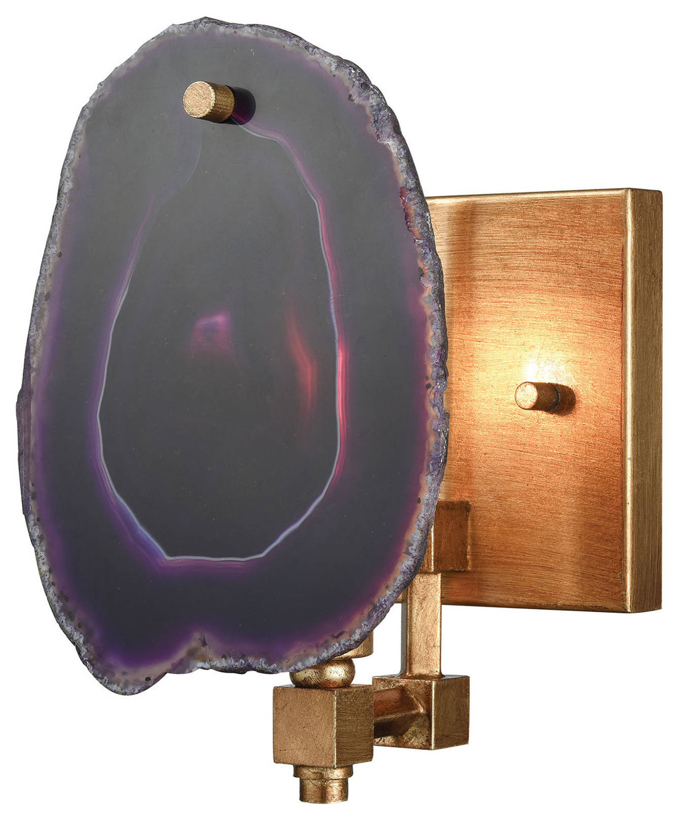 Purple Gallery Sconce - Contemporary - Wall Sconces - by GwG Outlet | Houzz