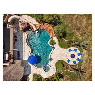 Second Floor Slide - Traditional - Pool - Houston - by Tipton Spires ...
