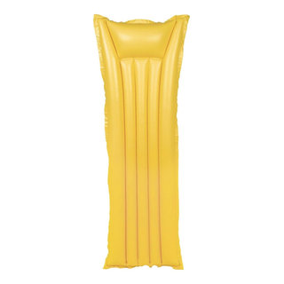72" Yellow Economy Inflatable Air Mattress Swimming Pool Raft Float ...