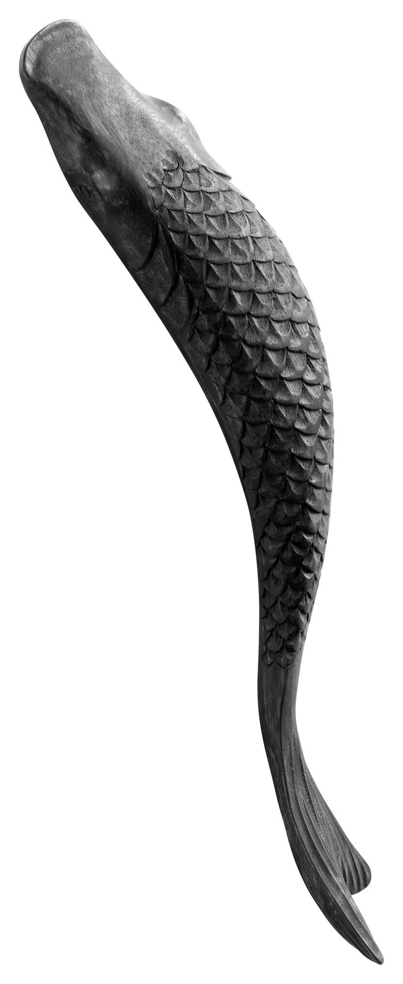 Large Zander Sculpture in Bronze, 31.000 - Asian - Wall Sculptures - by ...