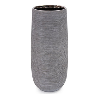 Niemeyer Ceramic Torpedo Vase - Transitional - Vases - by Howard ...
