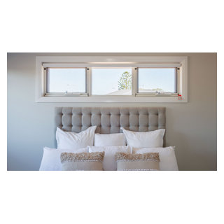 White Awning Window in a bedroom - Modern - Bedroom - Brisbane - by ...