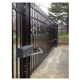 Norwalk Security Fencing and Automated Electric Gate - Industriel - New ...