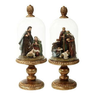 Mark Roberts 2016 Nativity Scene Underglass, Assortment of 2, 13.5 ...