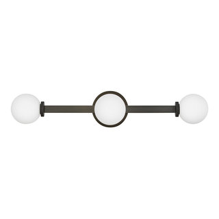 Audrey LED Vanity in Black Oxide - Contemporary - Bathroom Vanity ...