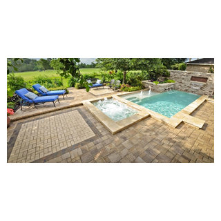 Mirror Lake - Small Space Pools - Traditional - Pool - Houston - by ...