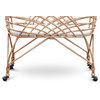 Aura Metal Bassinet, Rose Gold - Contemporary - Cradles And Bassinets ...