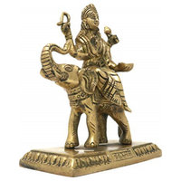 Idol Murti of Deity Brihaspati God Brass Statue Size: 8x6x3" 1.74 Kg ...