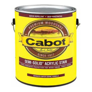Cabot 01-1107 Semi-Solid Stain Acrylic, Exterior Deep Base, 1 Gallon ...