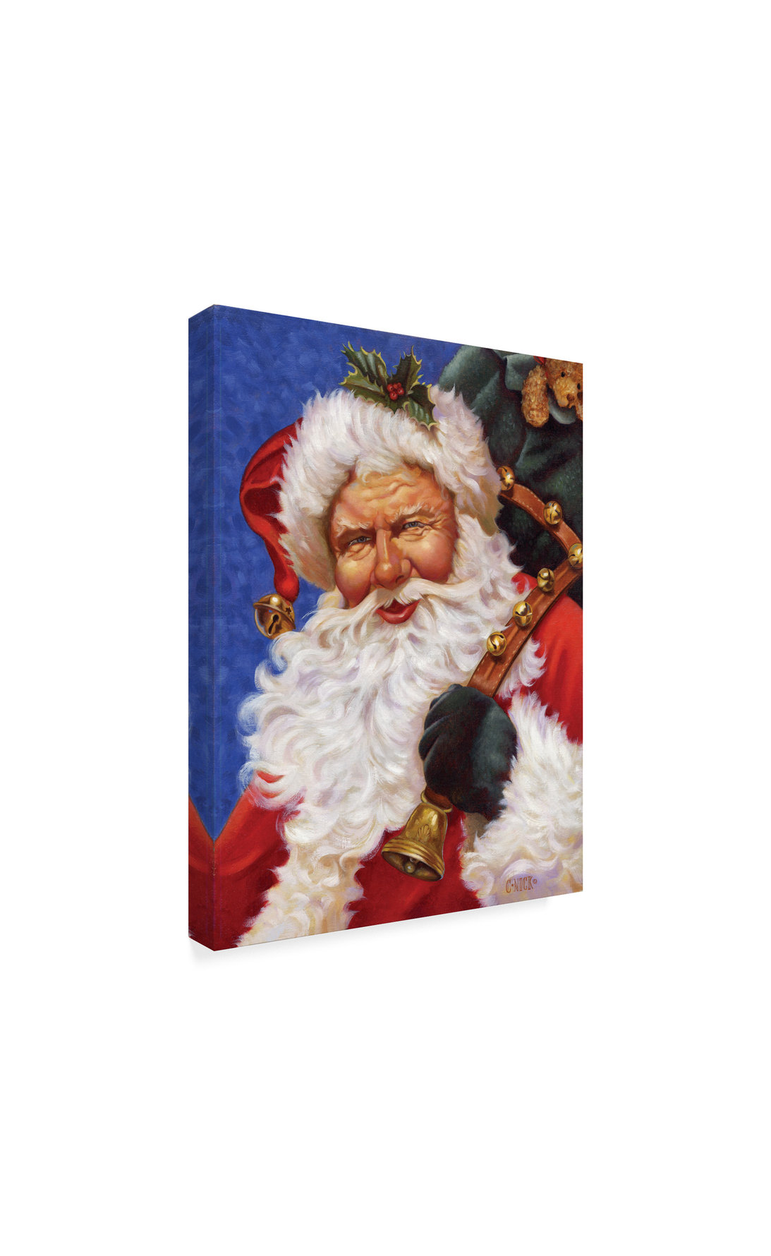 Christopher Nick 'St. Nick' Canvas Art, 14"x19" - Traditional - Prints ...