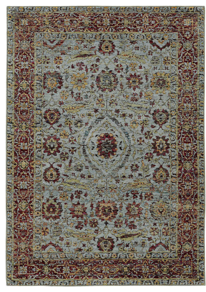 Oriental Weavers Andorra 7155A Rug, 3'3"x5'2" - Contemporary - Area ...