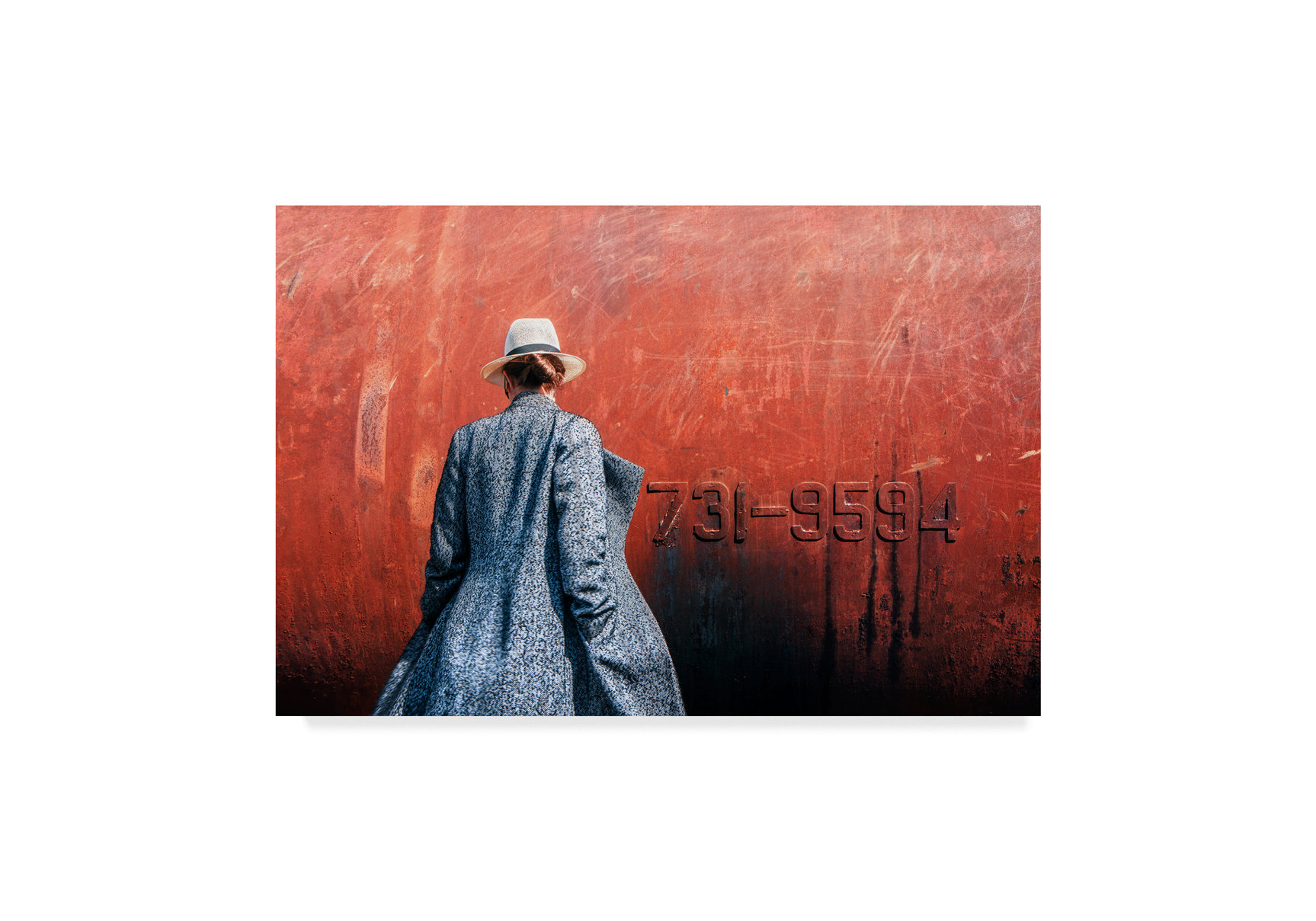 Mikhail Potapov 'Puzzle Woman' Canvas Art, 32"x22" - Contemporary ...