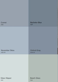 North Facing Room Blue Paint Colors