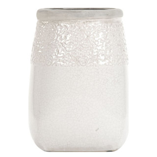 Distressed Pottery Jar - Farmhouse - Vases - by HedgeApple | Houzz