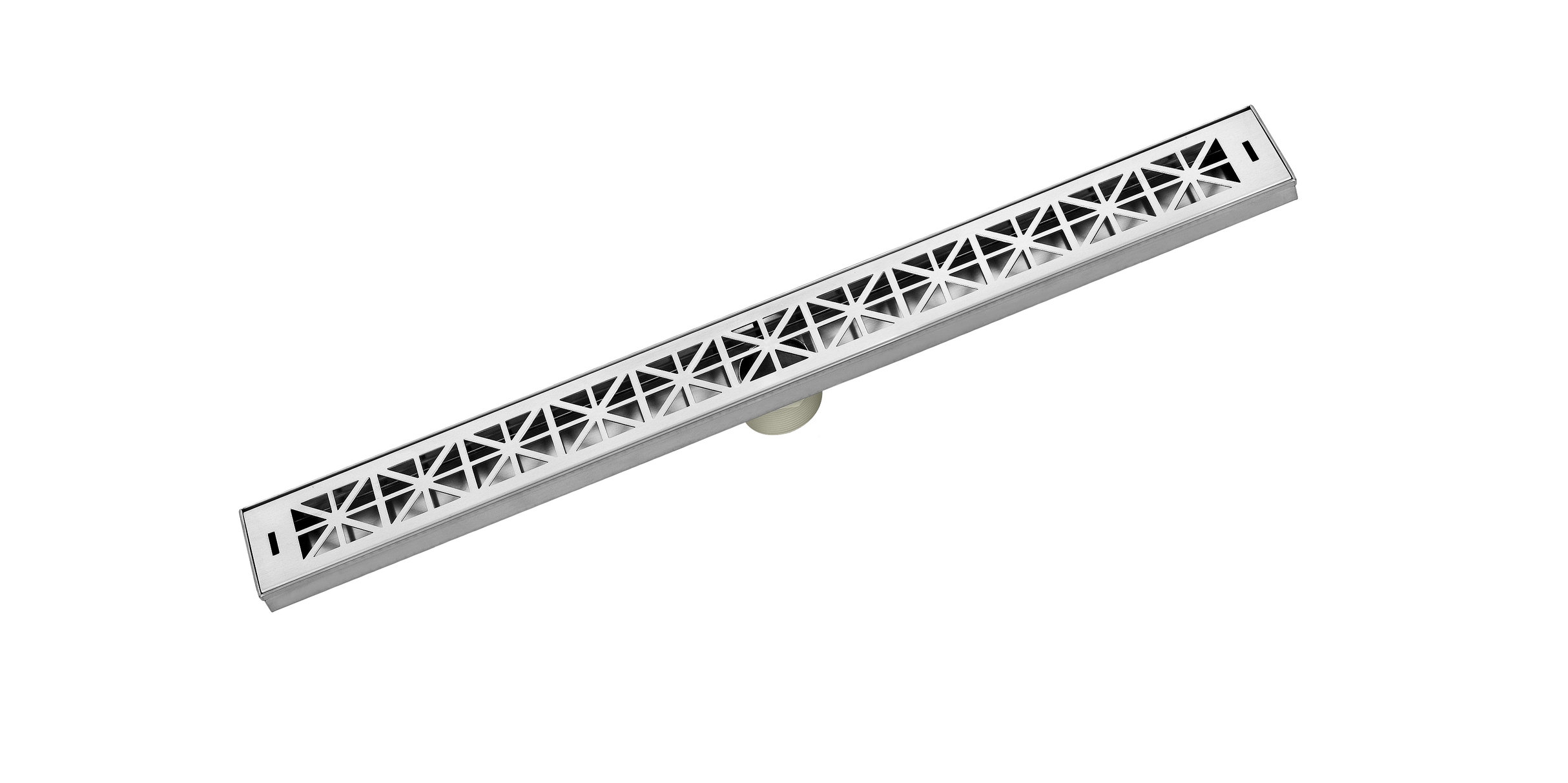 LUXE Roman Grate Linear Drain, 26" - Contemporary - Tub And Shower Parts - by LUXE Linear Drains ...