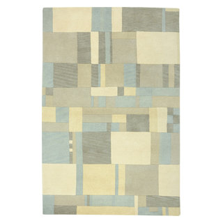 Rizzy Tango TA-1351 Geometric Rug, Multi, 3'x5' - Contemporary - Area ...