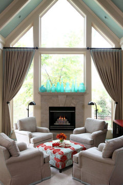 Remodel ideas? Fireplace w surrounding windows