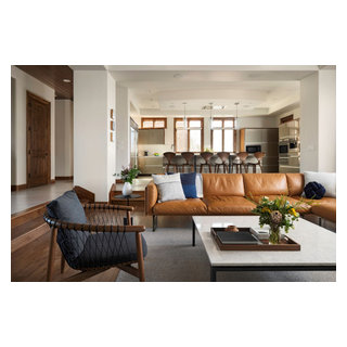 Big House on the Prairie - Contemporary - Family Room - Denver - by Rodwin Architecture ...