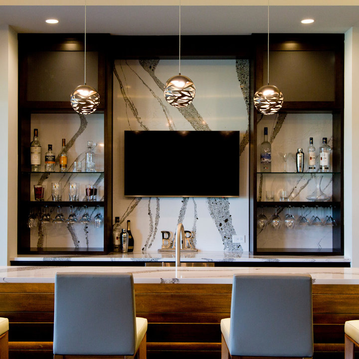 75 L-Shaped Home Bar Ideas You'll Love - May, 2026 | Houzz