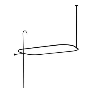 Kingston Brass Vintage Shower Ring and Riser Combination - Traditional ...