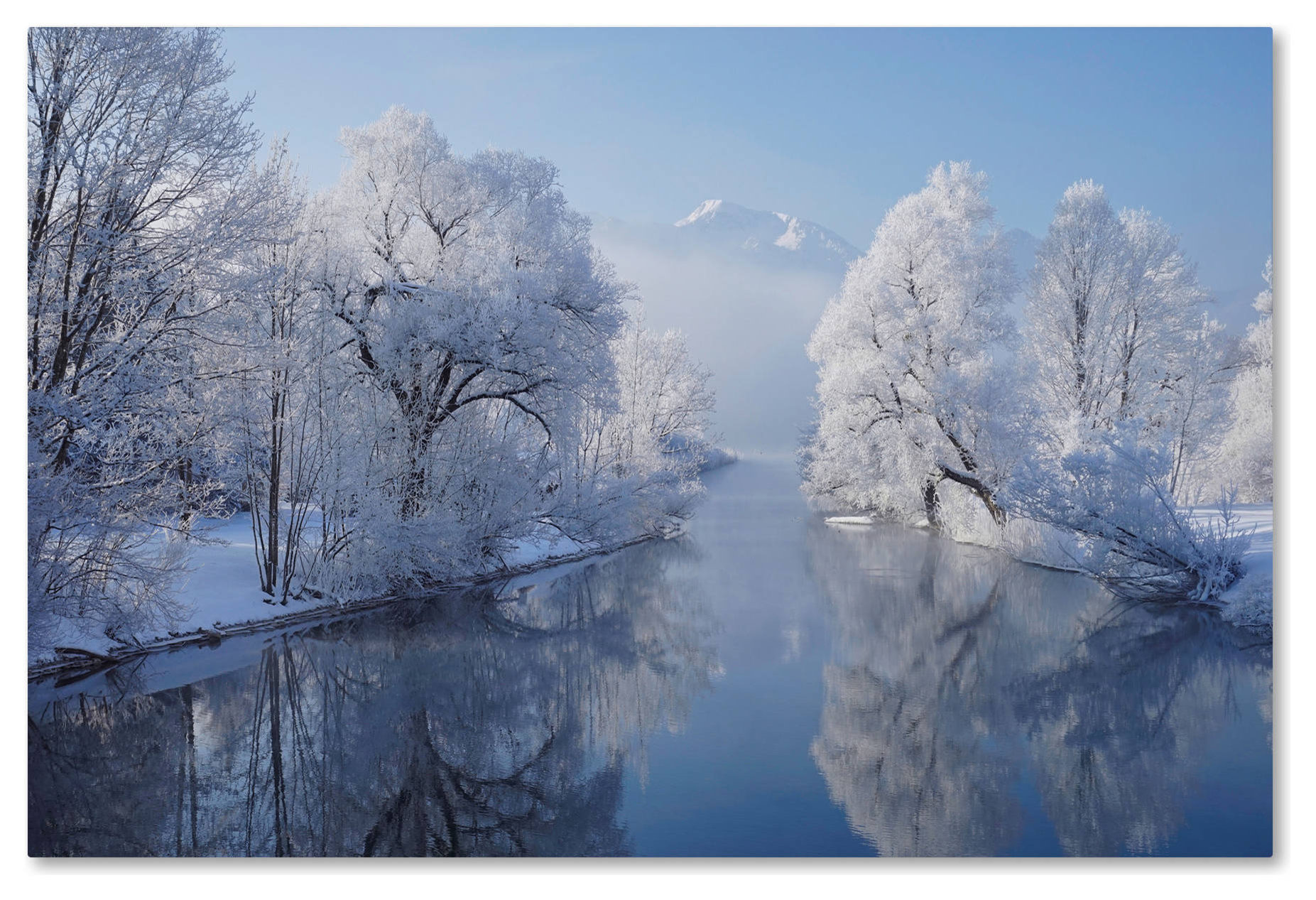 Norbert Maier 'Coldest Morning' Canvas Art, 19"x12" - Contemporary ...