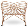 Aura Metal Bassinet, Rose Gold - Contemporary - Cradles And Bassinets ...