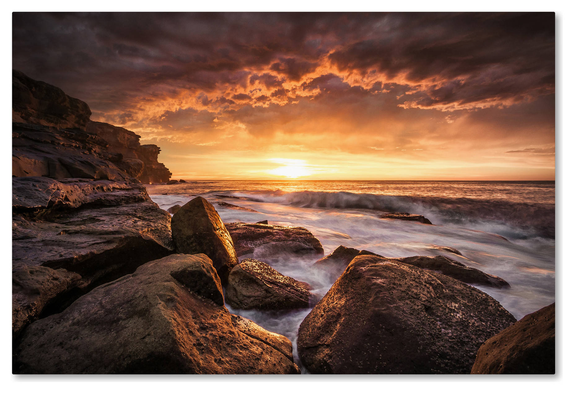 Grant Galbraith 'Cape Solander' Canvas Art, 22x32 - Beach Style - Prints And Posters - by ...