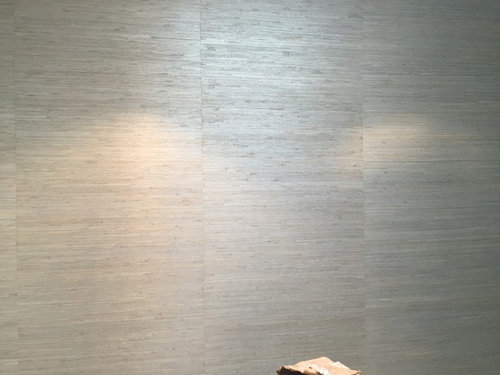 Do the seems on this grasscloth wallpaper by pacific designs look off?