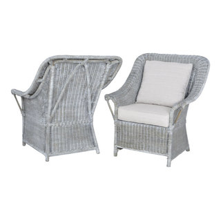 Guild Master 6515511P Retreat Chairs, Set of 2 - Armchairs And Accent ...