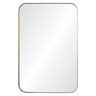 Edwin Rectangle Mirror 24In.X 36In.X 1In. - Transitional - Wall Mirrors ...