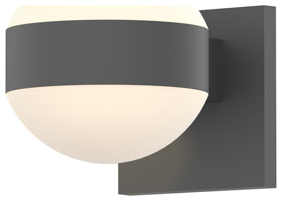 Sonneman - 7302.DL.DL.74-WL - LED Wall Sconce - REALS - Textured Gray - Transitional - Outdoor ...