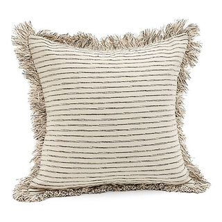 Cotton Striped Pillow - Transitional - Decorative Pillows - by The Grey ...