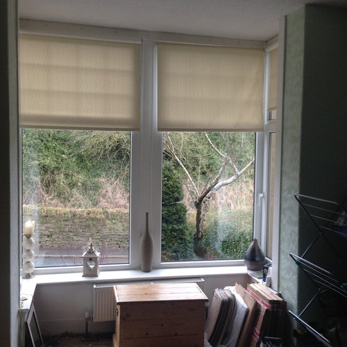 Window Dressing for a square bay window? | Houzz UK