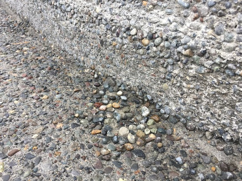 Bad concrete job, can this be fixed?