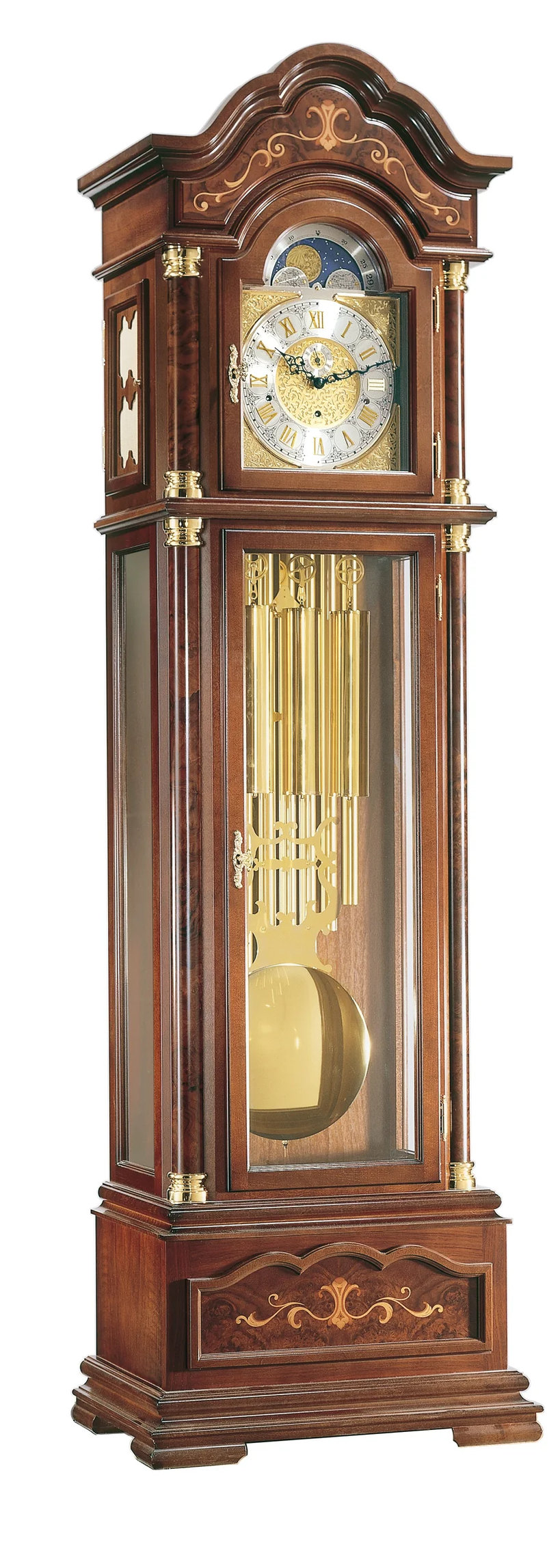 Biltmore Grandfather Clock by Hermle Clocks - Traditional - Floor And ...