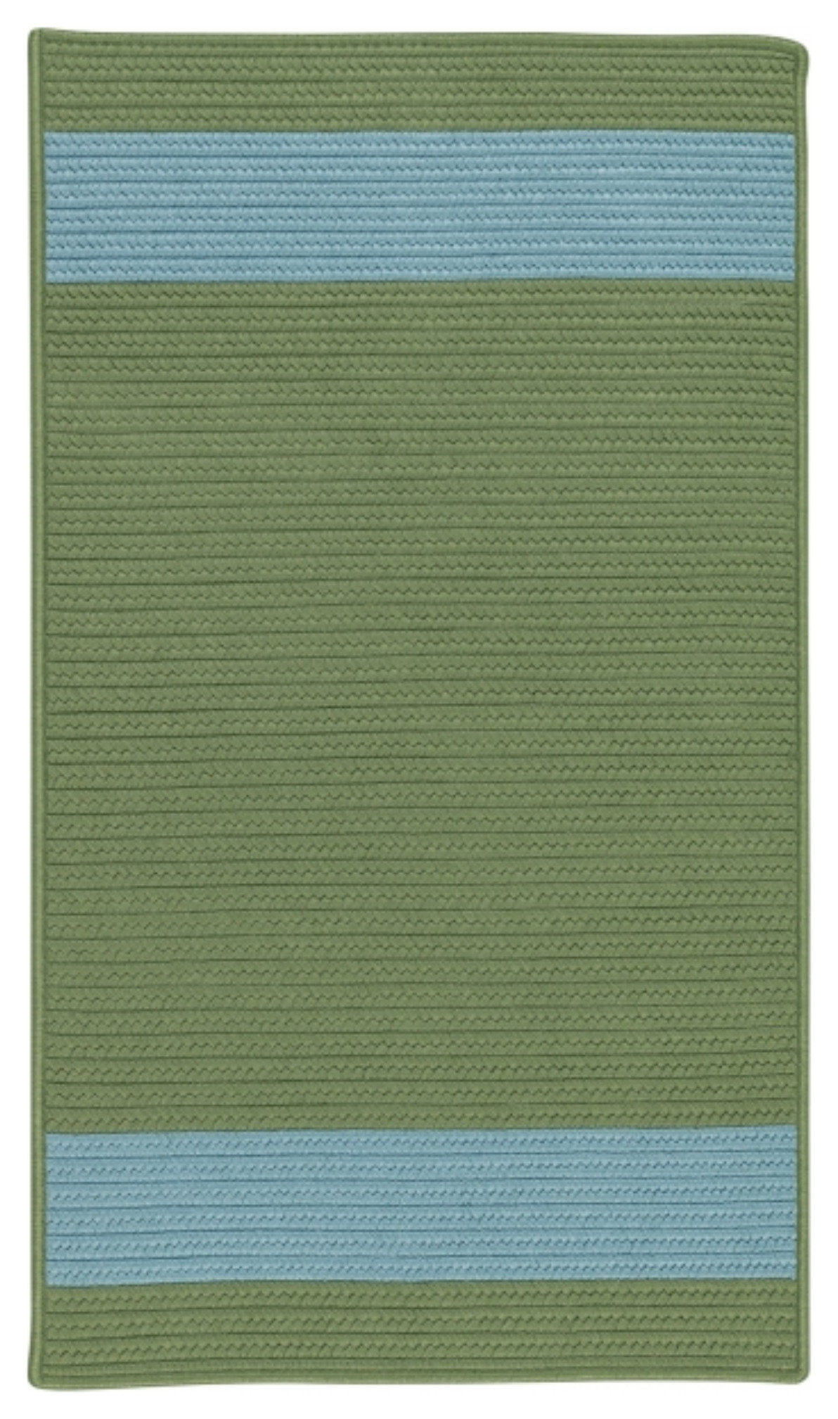 Aurora Rug, Moss Blue 12'x15' - Beach Style - Area Rugs - by Timeout ...