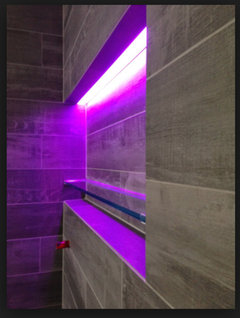 Walk-in Shower Lighting Options