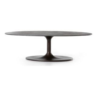 Simone Oval Coffee Table - Midcentury - Coffee Tables - by Four Hands ...
