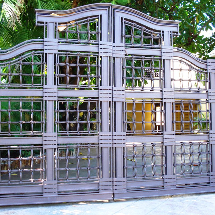 Wrought Iron Entry Gates - Photos & Ideas | Houzz