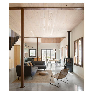 CASA MDN - Contemporáneo - Salón - Barcelona - de Nook Architects | Houzz