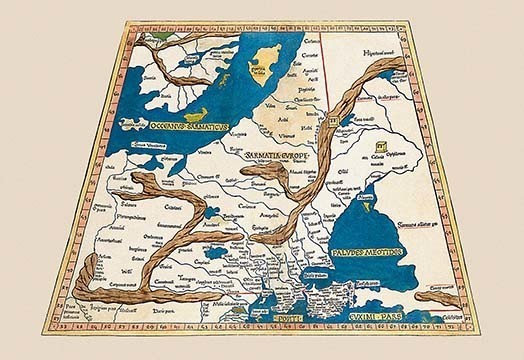 Untitled Map, 20" x 30" - Prints And Posters - by Buyenlarge Inc. | Houzz