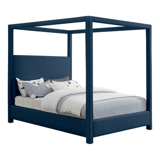 Emerson Upholstered Bed, Queen - Transitional - Canopy Beds - by ...