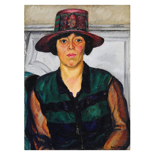 Portrait of a Lady- Ben Benn, 22x30 - Contemporary - Paintings - by ...